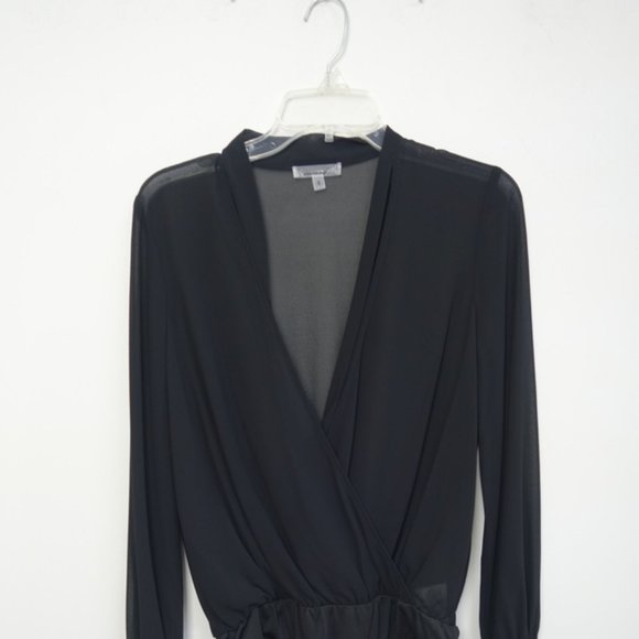 Tops | Chiffon Bodysuit | Poshmark